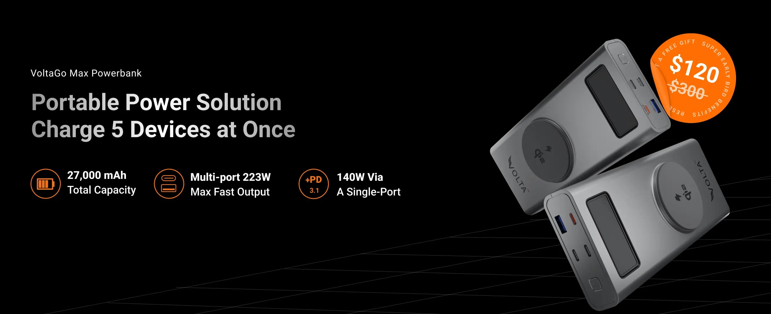 The Strongest Universal Magnetic Charging Cable | VOLTA®