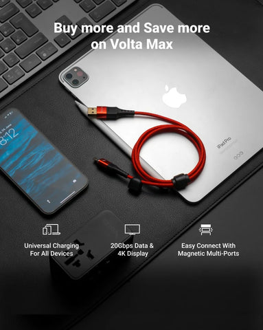 The Strongest Universal Magnetic Charging Cable | VOLTA®